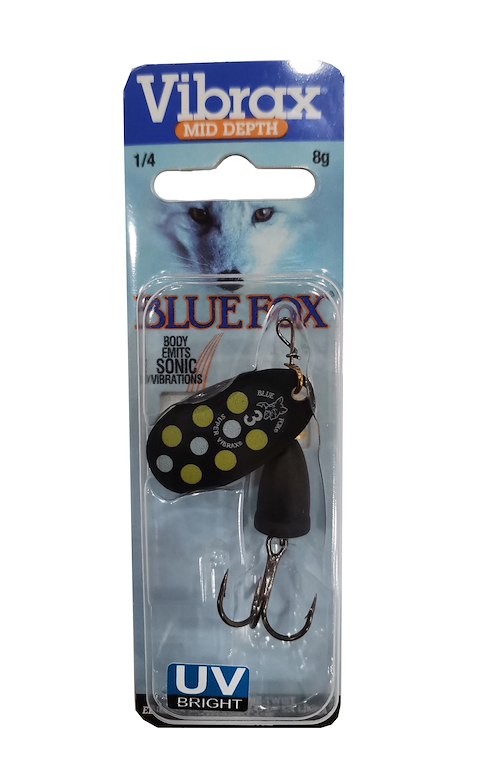 VARALICA BLUE FOX VIBRAX UV BFU3 BYWU