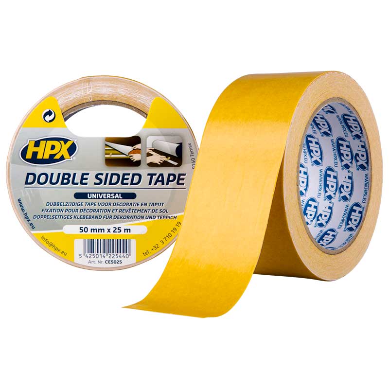 HPX Double sided Tape Universal – Dvostrana univerzalna lepljiva traka