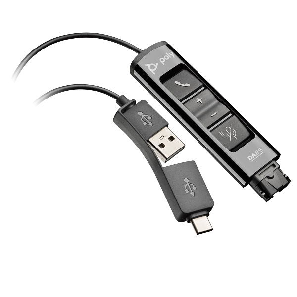 Poly DA85 USB/QD USB-A/C kabl dig.adapter sa kontrolom pozi