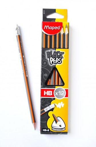 GRAFITNA OLOV. SA GUM.BLACK PEPS 1/12 851721