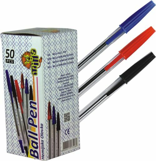 HEM.OLOVKA CRVENA MILLA JEDN. GLA 04 1/50