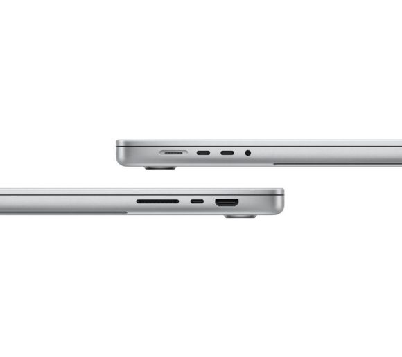 Apple - MacBook Pro 16.2 inch M4 Pro 14-core CPU 20-core GPU 48GB 1TB SSD Silver laptop (Z1FP000C6)