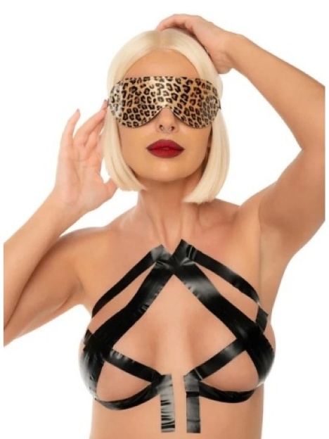Leopard maska za oči | Leopard Blindfold