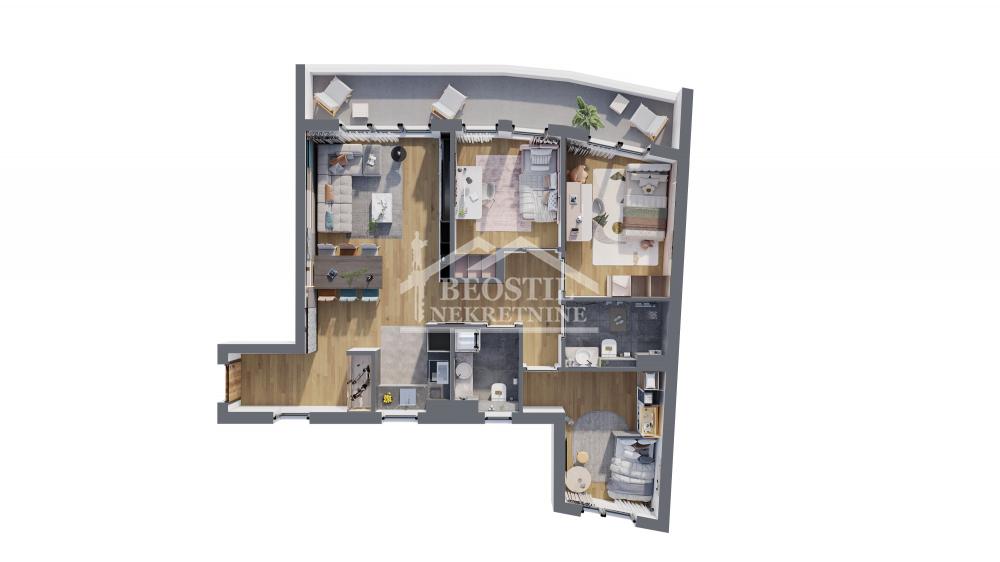 Premium novogradnja na Bežanijskoj kosi ID#24908
354.080 €