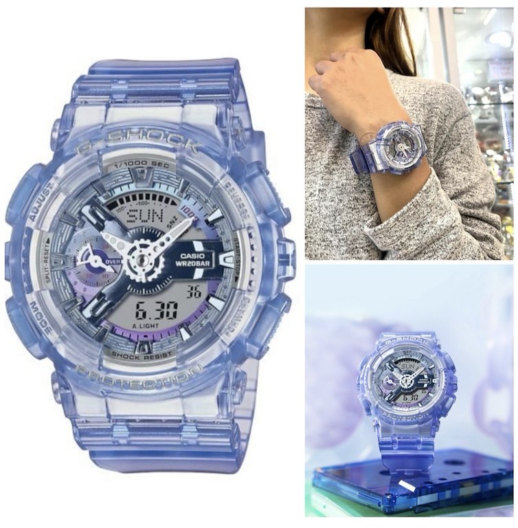 CASIO G-SHOCK ženski sat GMA-S110VW-6A
