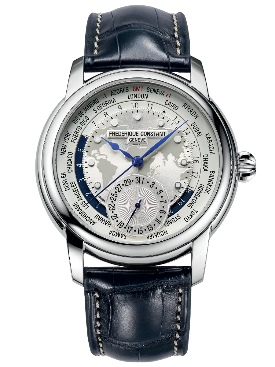 Frederique Constant Worldtimer Fc-718wm4h6