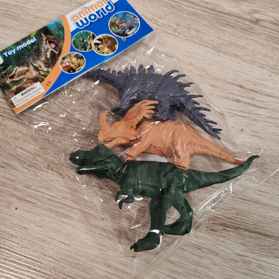 Gumeni dinosaurusi 3 komada 625829
