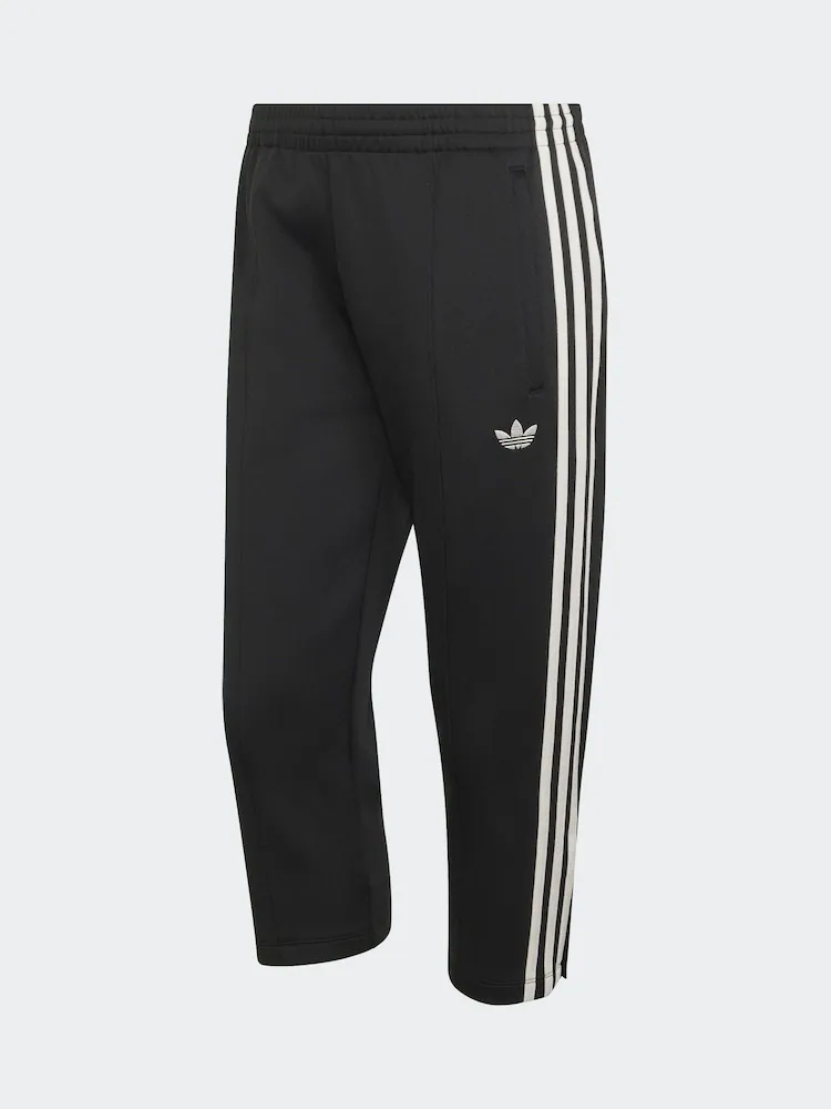 Crno - Adidas Original 3-Kapri pantalone sa prugom