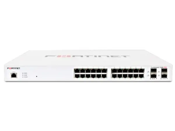 Switch Fortinet FS-124E-FPOE 24GE +4SFP, 24port POE with max 370W ( FS-124E-FPOE )