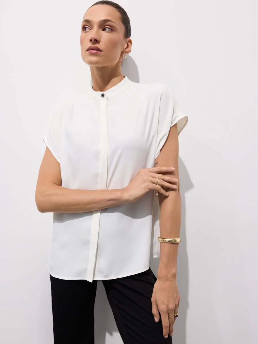 Bluza s podignutim okovratnikom