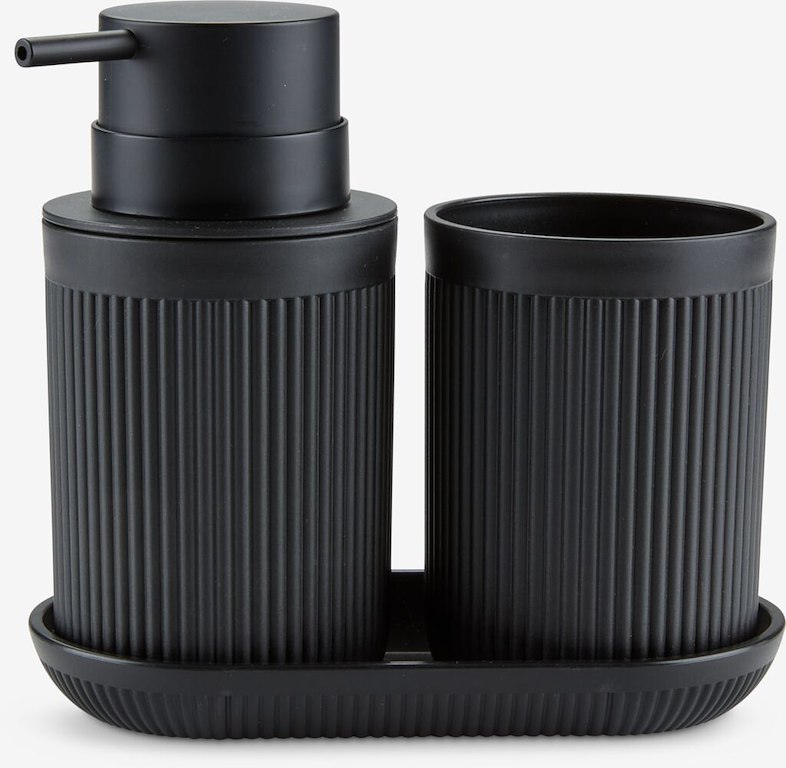 Set za kupatilo LINDSSDAL 3kom/set crna