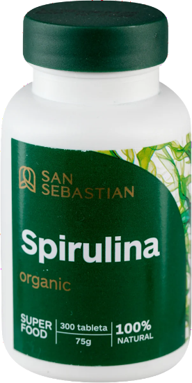 SPIRULINA 300 tabl. SAN SEBASTIAN