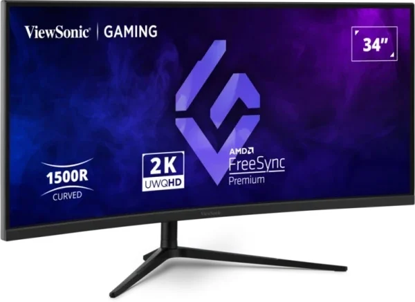 Monitor 34 Viewsonic VX3418C-2K 3440x1440/UltraWide QHD/VA/1ms/180Hz/2xHDMI/2xDP/Zvučnici/Curved
