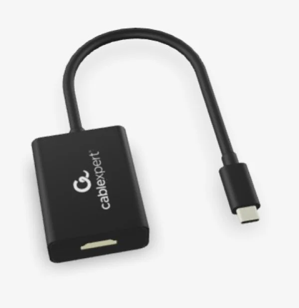 A-CM-HDMIF-01 Gembird USB-C to HDMI adapter, black (A-CM-HDMIF-03) FO