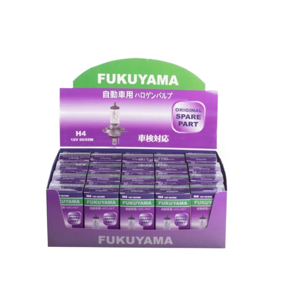 FUKUYAMA Sijalica H4 - 12V 60/55W - P43T, Standard, 20 kom.