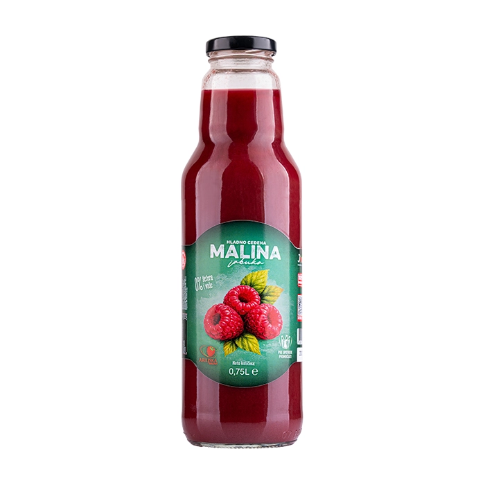 Hladno ceđeni sok malina jabuka 750ml