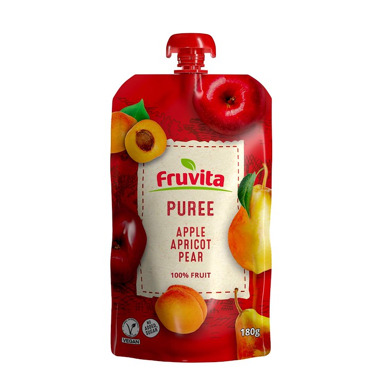 Fruvita pire apple apricot pear 180g fruvita