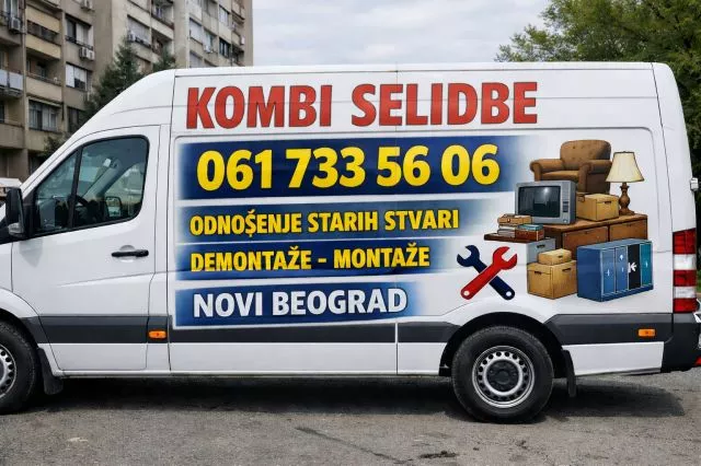 Kombi prevoz Novi Beograd