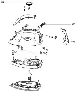 MKA ELECTROLUX AEG ZANUSSI STAPNI USISIVAC TELO RUCNOG USISIVACA KPL 140248405049 - 140248405049