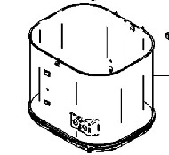 MKA SEB TEFAL ROWENTA KRUPS PEKARA ZA HLEB OPLATA UNUTRASNJA SS-986640 - SS-986640