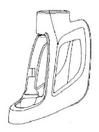 MKA ELECTROLUX AEG ZANUSSI USISIVAC POSUDA KONTEJNER PRASINE - 4055017026