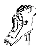 MKA SEB TEFAL ROWENTA KRUPS PEGLA NA PARU PREDNJI DEO PUMPICA RS-DZ0294 - RS-DZ0294