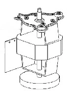 MKA SEB TEFAL ROWENTA KRUPS BLENDER MOTOR SA ELEKTRONIKOM MS-650317 - MS-650317