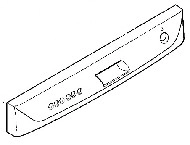 MS ELECTROLUX AEG ZANUSSI MASKA CEONA DONJA - 1525832067/1525832059
