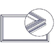 FR ELECTROLUX AEG ZANUSSI DIHTUNG PREGRADE ZA LED - 53028322187/53030010663