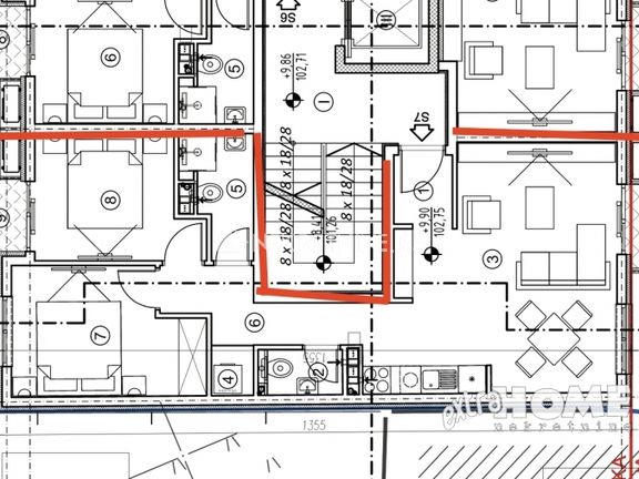 Ada mol, 2.5s, 59 m², novogradnja, LUX