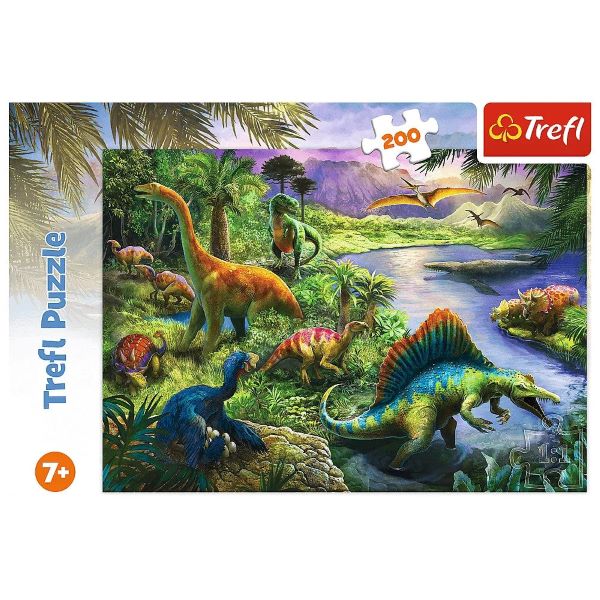 PUZZLE 200 PREDATORY DINOSAURS