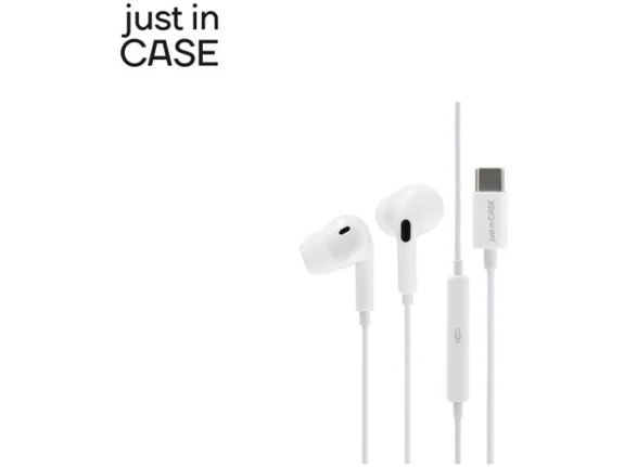 Just in Case Žične slušalice USB-C