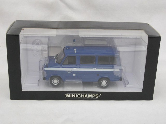 1:43 minichamps ford transit `77 THW