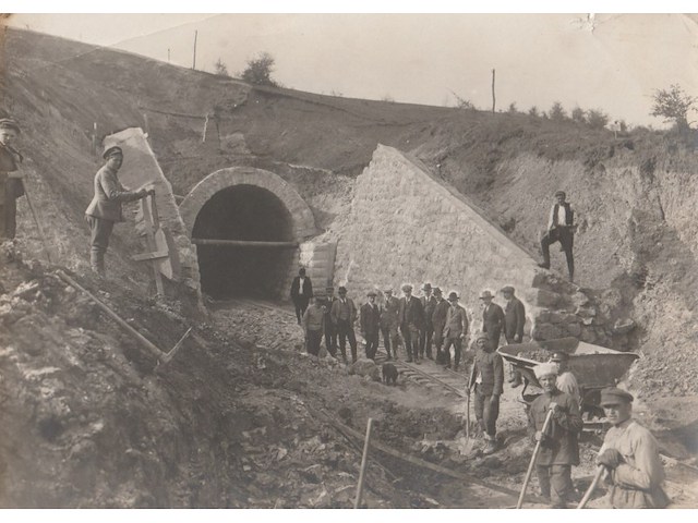 Beograd - Mala Krsna - Pozarevac / izgradnja pruge 1923