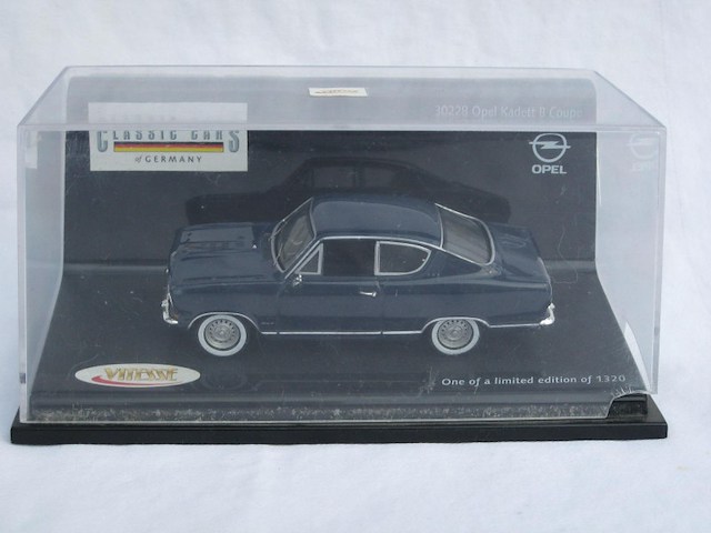 1:43 vitesse opel kadett B coupe