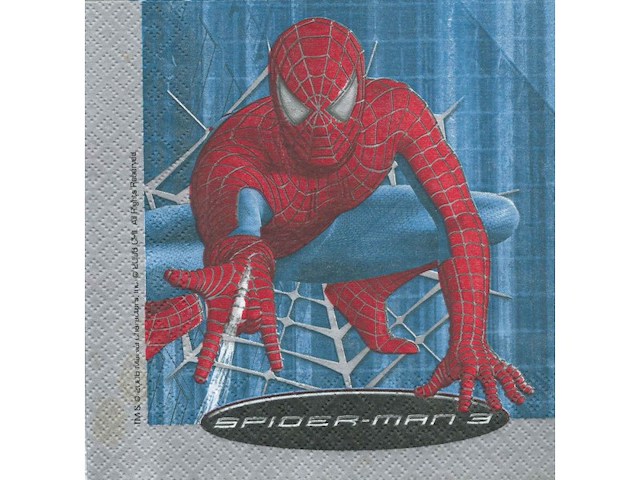 Salveta POV57K9_32 -Dečiji motivi Marvel Spiderman 2006