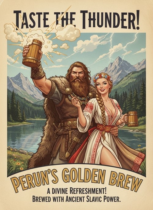 Taste the thunder - Perun's golden brew