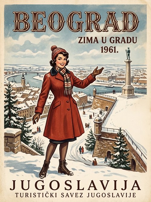 Beograd - Zima u gradu 1961.