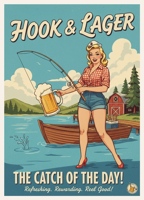 Hook & Lager - The catch of the day!