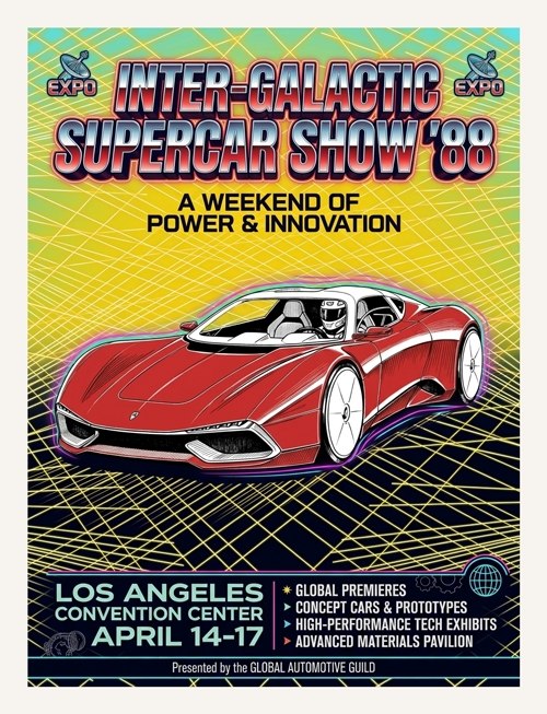 Inter-Galactic Supercar Show '88