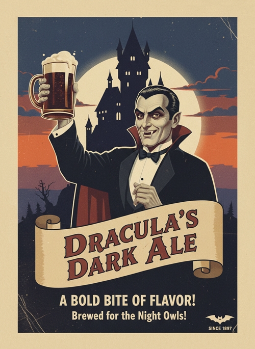 Dracula's Dark Ale