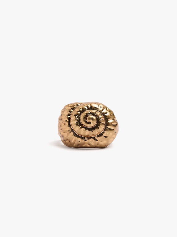 SPIRAL SNAIL RING
