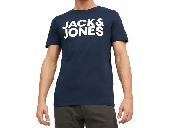 Jack & Jones Muška majica Corp Logo Tee SS O-Neck NOOS 12151955-NAVYBLA