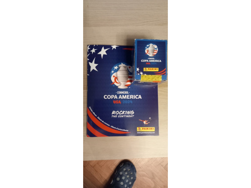 COPA AMERICA USA 2024 CONMEBOL PANINI ALBUM I 1 KUTIJA