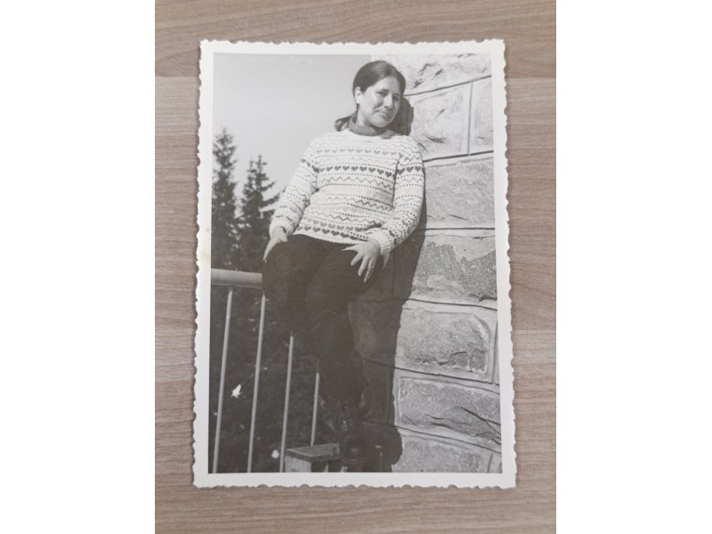 Vintage fotografija devojka