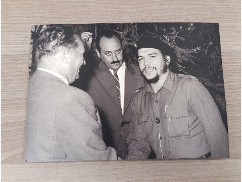 Vintage razglednica Tito i Če Gevara