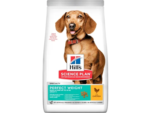 Hills Science Plan Hrana za pse sa piletinom Perfect Weight Small & Mini Adult 1,5kg