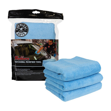 Chemical Guys Workhorse Professional Microfiber Towel Blue – mikrofiber krpa za stakla