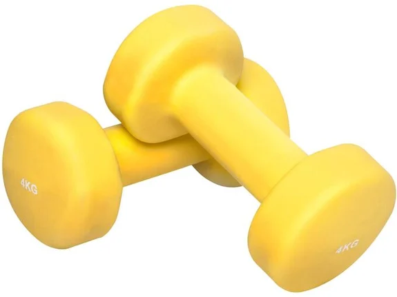GORILLA SPORTS Set bučica za aerobik (2 x 4 kg / Žuti)
Aerobik i pilates treninzi nikad nisu bili lakši zahvaljujući Gorilla Sports bučicama
Aerobik i pilates treninzi nikad nisu bili lakši zahv...