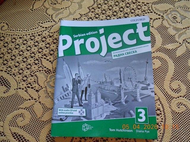 PROJECT 3  ENGLESKI ZA 6. radna sveska  + CD
